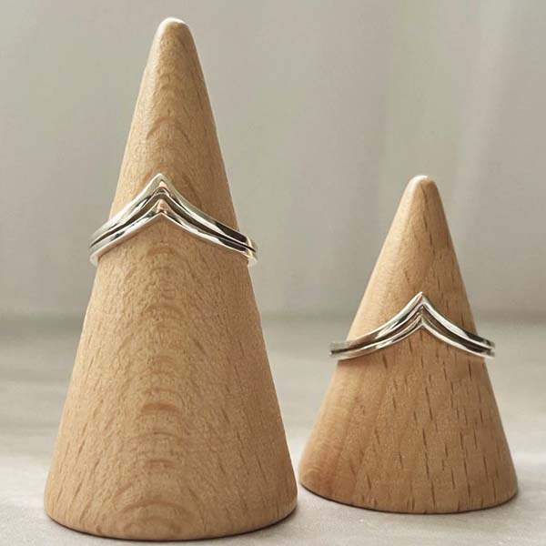 ANILLO EN PUNTA PLATA 925 – Wish Joyería